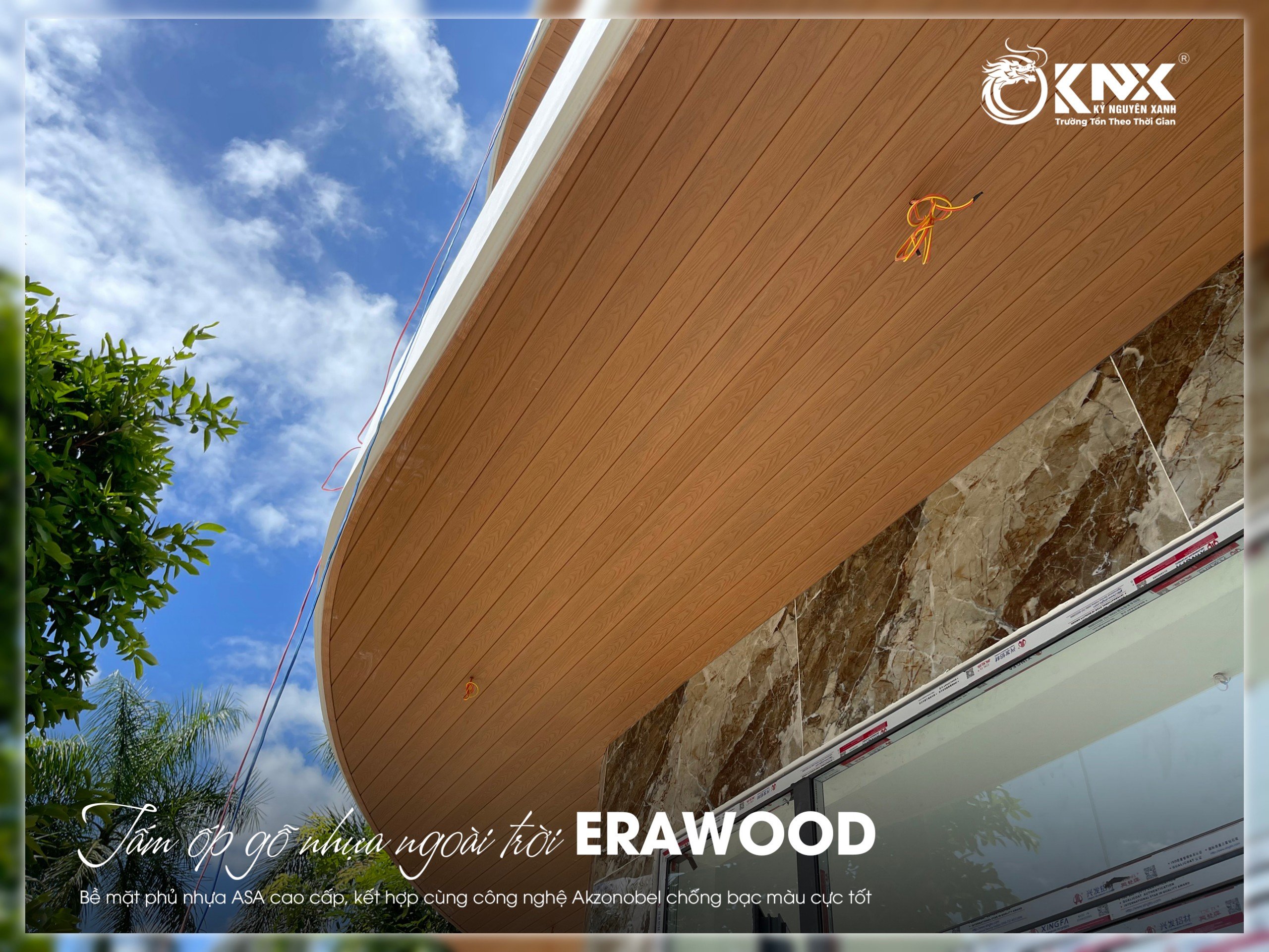 TẤM ỐP GỖ NHỰA NGOÀI TRỜI PHỦ ASA BẢN 100MM - ERAWOOD